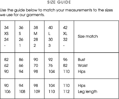 size-guide – byFANG